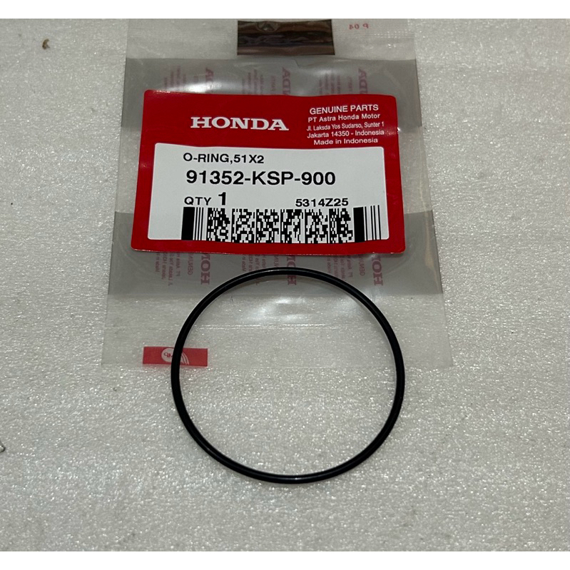 Rubber Oring 51x2 Rear Drum Kiri CBVerza CB/CBR150 Verza SupraGTR ...