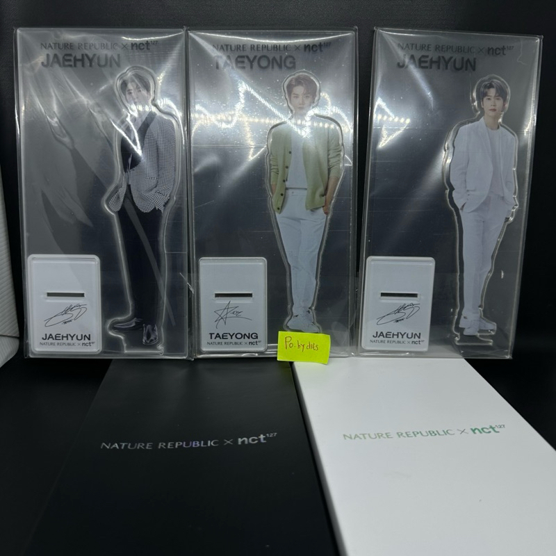 NATURE REPUBLIC X NCT 127 ACRYLIC STANDEE JAEHYUN HAECHAN TAEYONG ...