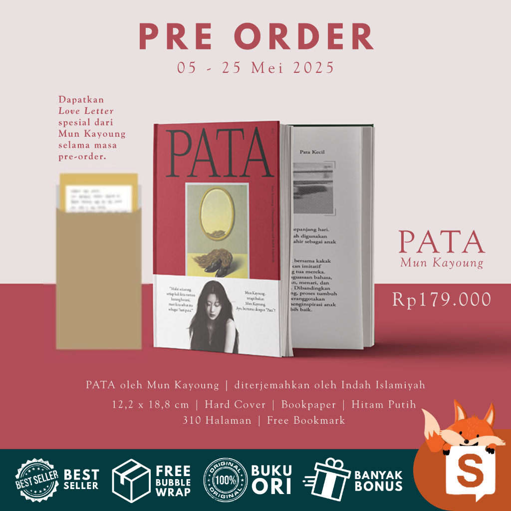 Solutionbukujakarta - PATA Book by Mun Kayoung - Indonesian Translation ...
