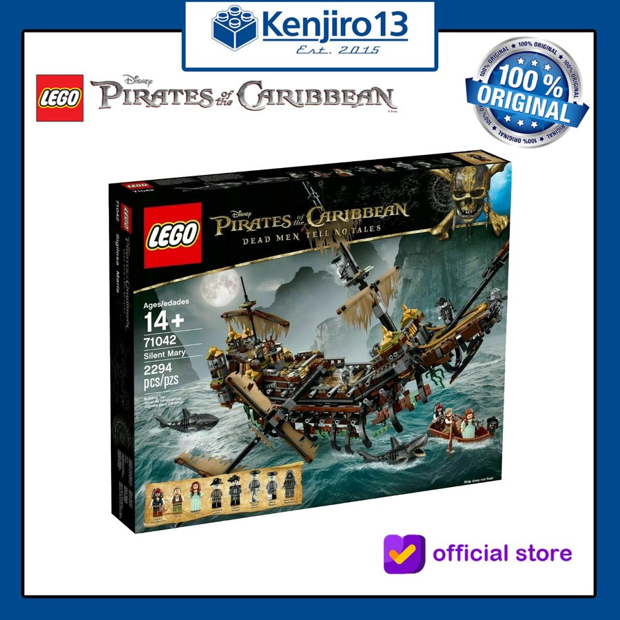Lego Pirates of Caribbean 7842 Silent Mary | Shopee Philippines