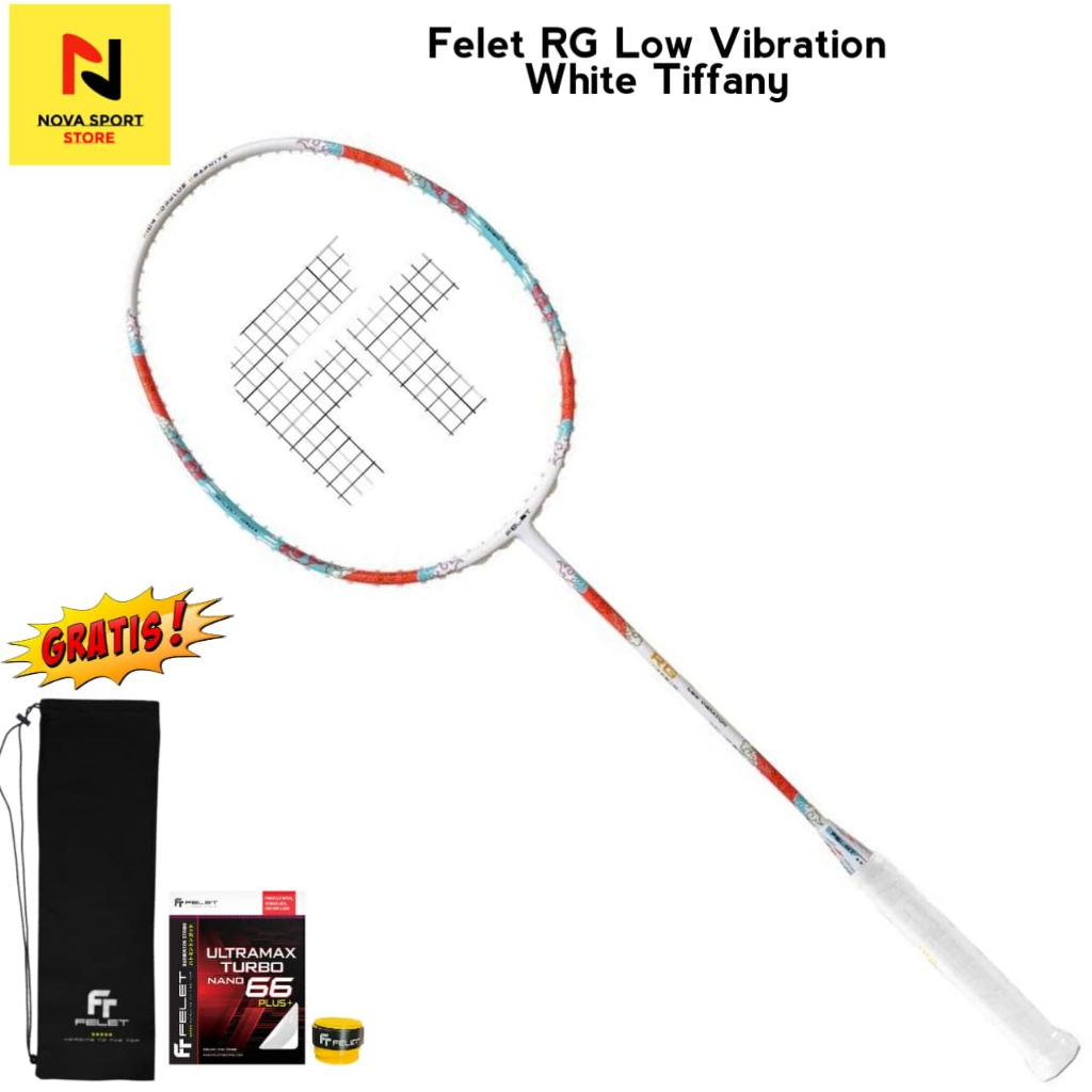 Felet Badminton Racket RG Low Vibration | Shopee Philippines