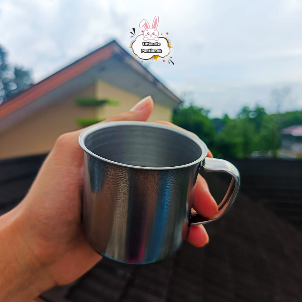 [ 6 PCS ] Small Stainless Steel Cup 6 cm | 6 cm Stainless Steel Mug ...