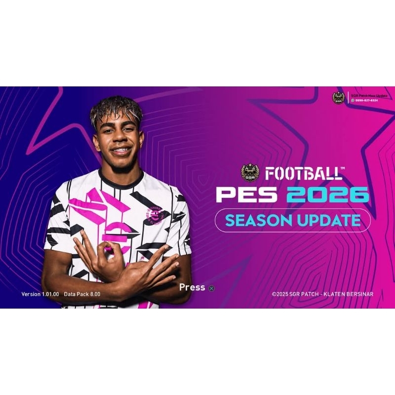 PES 2025 SGR PATCH Via Hard Disk | Shopee Philippines
