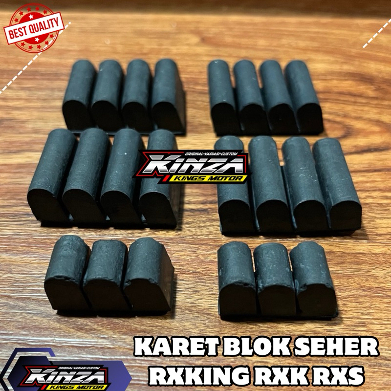SEHER RXKING RUBBER BLOCK RX KING RXK RXS RX SPECIAL YT115 | Shopee ...