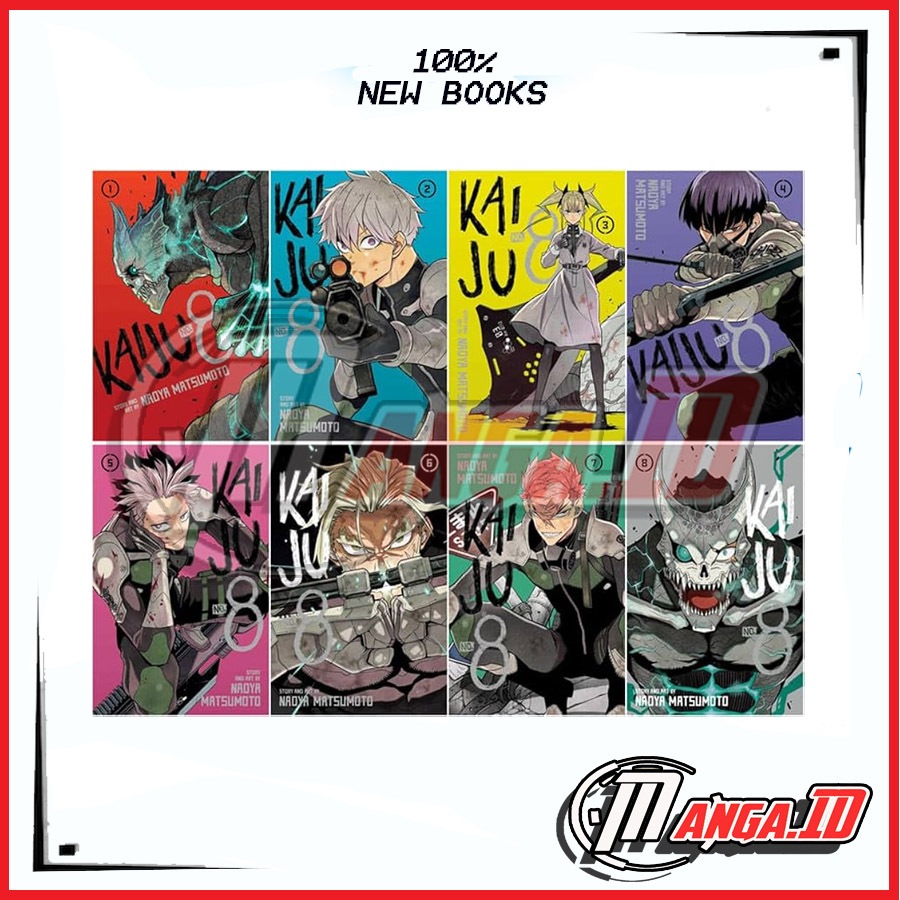 Kaiju Comic No. 8, Vol 1-12 book series - Naoya Matsumoto - MangaID ...