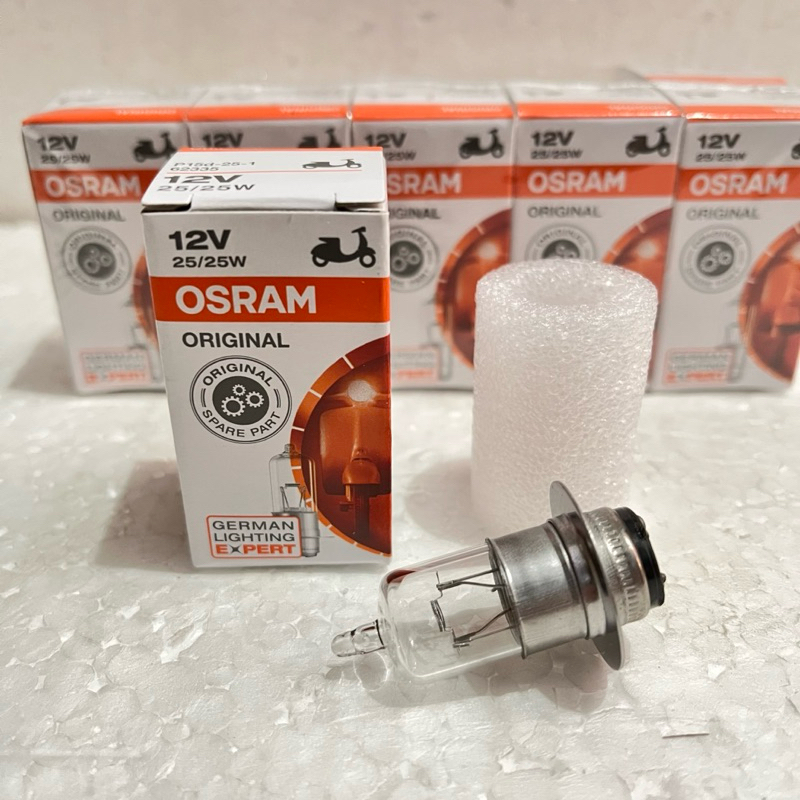 Original Osram Halogen Bulb for Matic H6 12v Moped Motorcycle ...