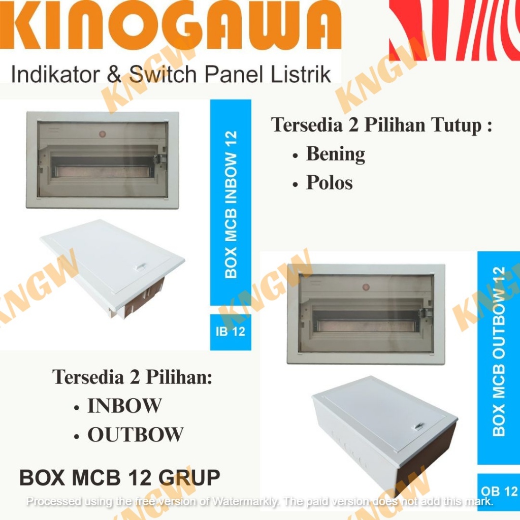 Inbow Outbow MCB Box - 12 Group MCB Box | Shopee Philippines