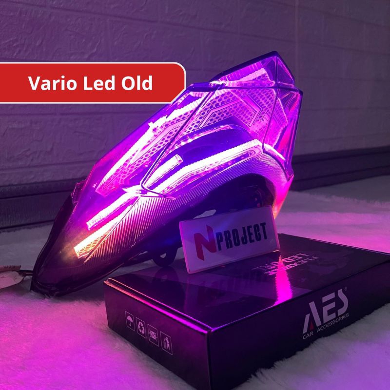 Stoplamp Slim Frame Vario Led Old 125/150 Full RGB | Shopee Philippines