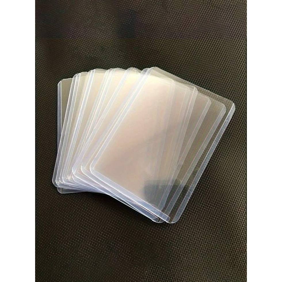 Opp plastic protecting and wrapping ID cards size 58x90 1 kg contains ...