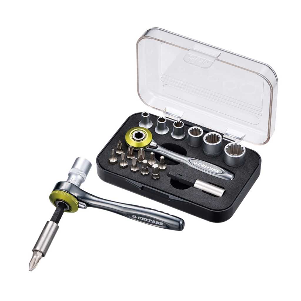 Chekark Bicycle Double End Ratchet Tool Set | Shopee Philippines