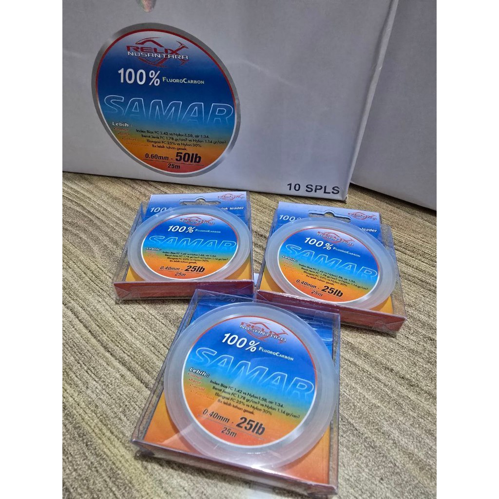 Relix Nusantara SAMAR Leader Strings 100% Fluorocarbon | Shopee Philippines