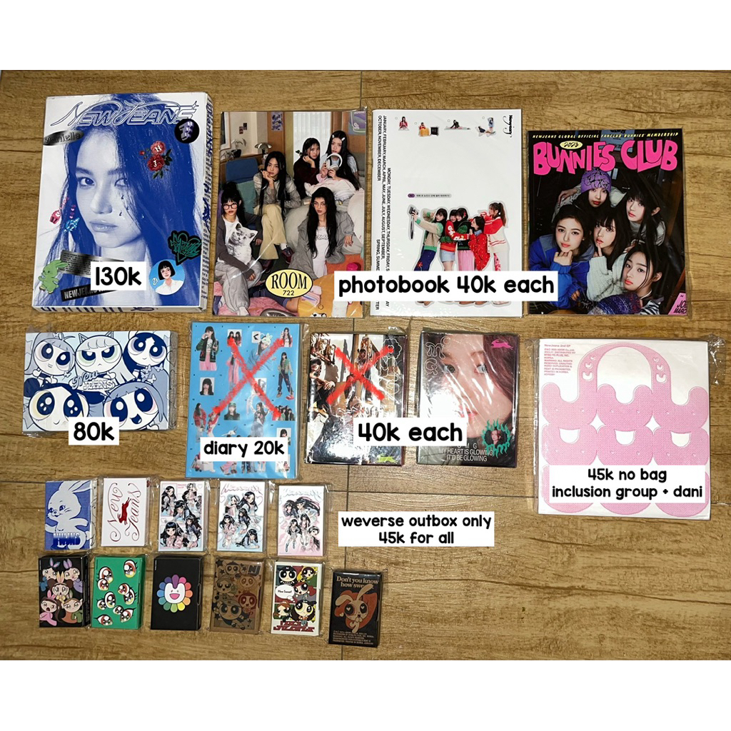 Album Only GG Girlgroup Newjeans NJZ Blue Book Danielle Photobook LOONA ...