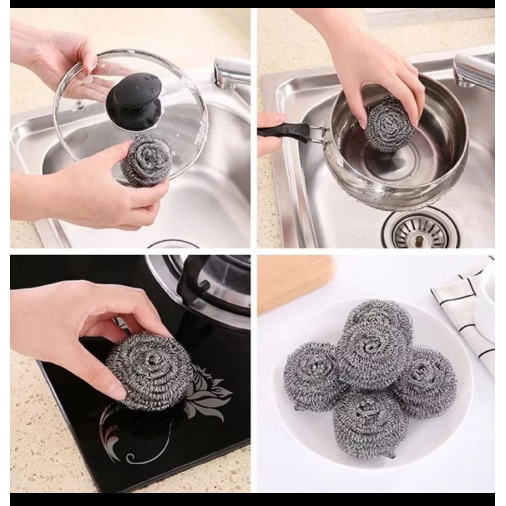 Anti-Rust Dishwashing Wire Sponge – Durable & Effective in Cleaning ...