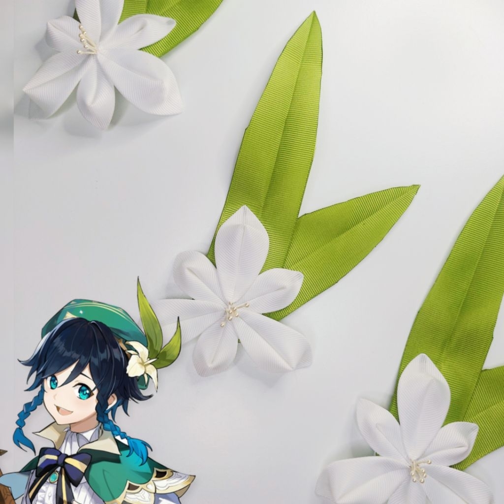 Venti Flower - Genshin Impact Kanzashi | Shopee Philippines