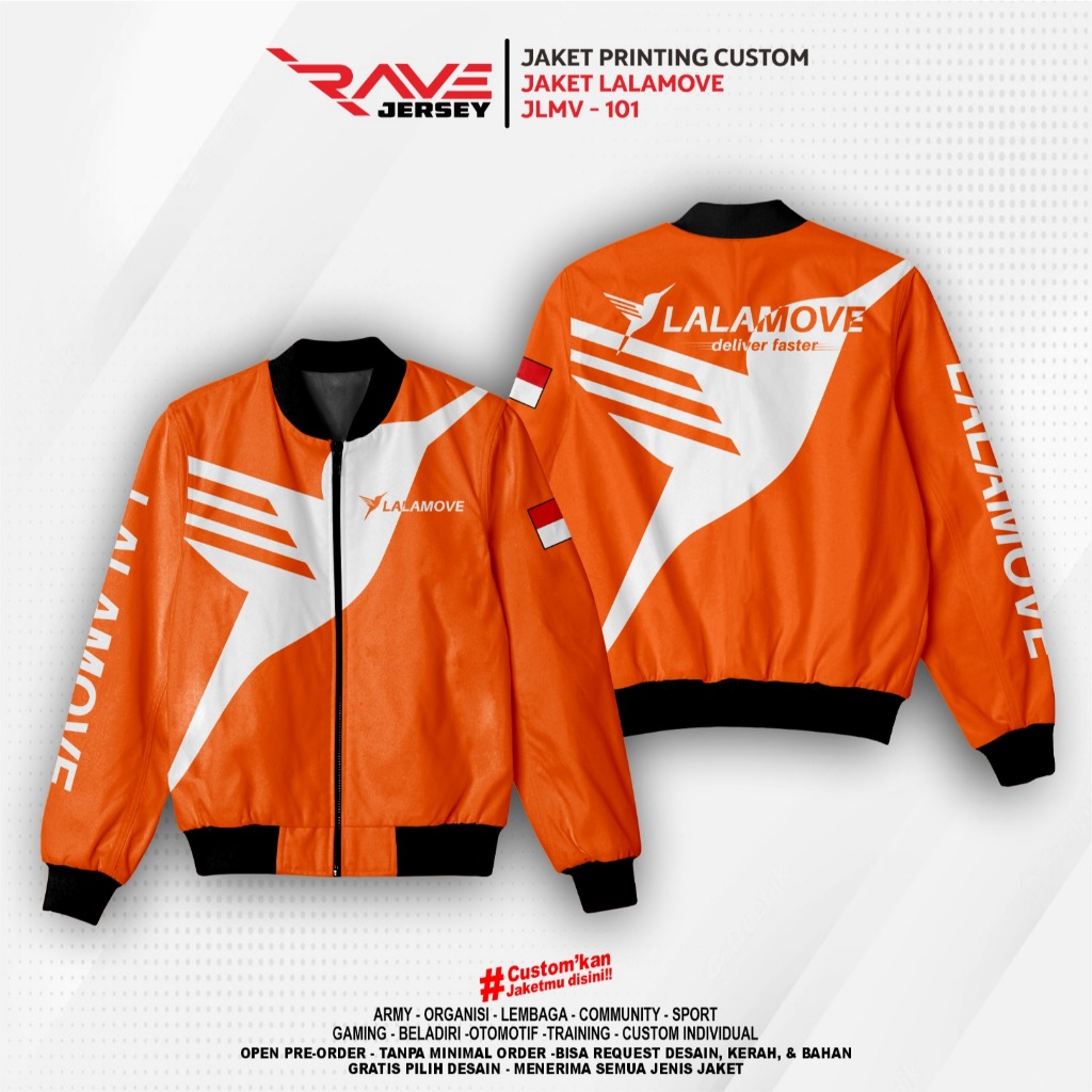 CUSTOM FULL PRINTING SUBLIM LALAMOVE JACKET (DESIGN SUKA SUKA) | Shopee ...