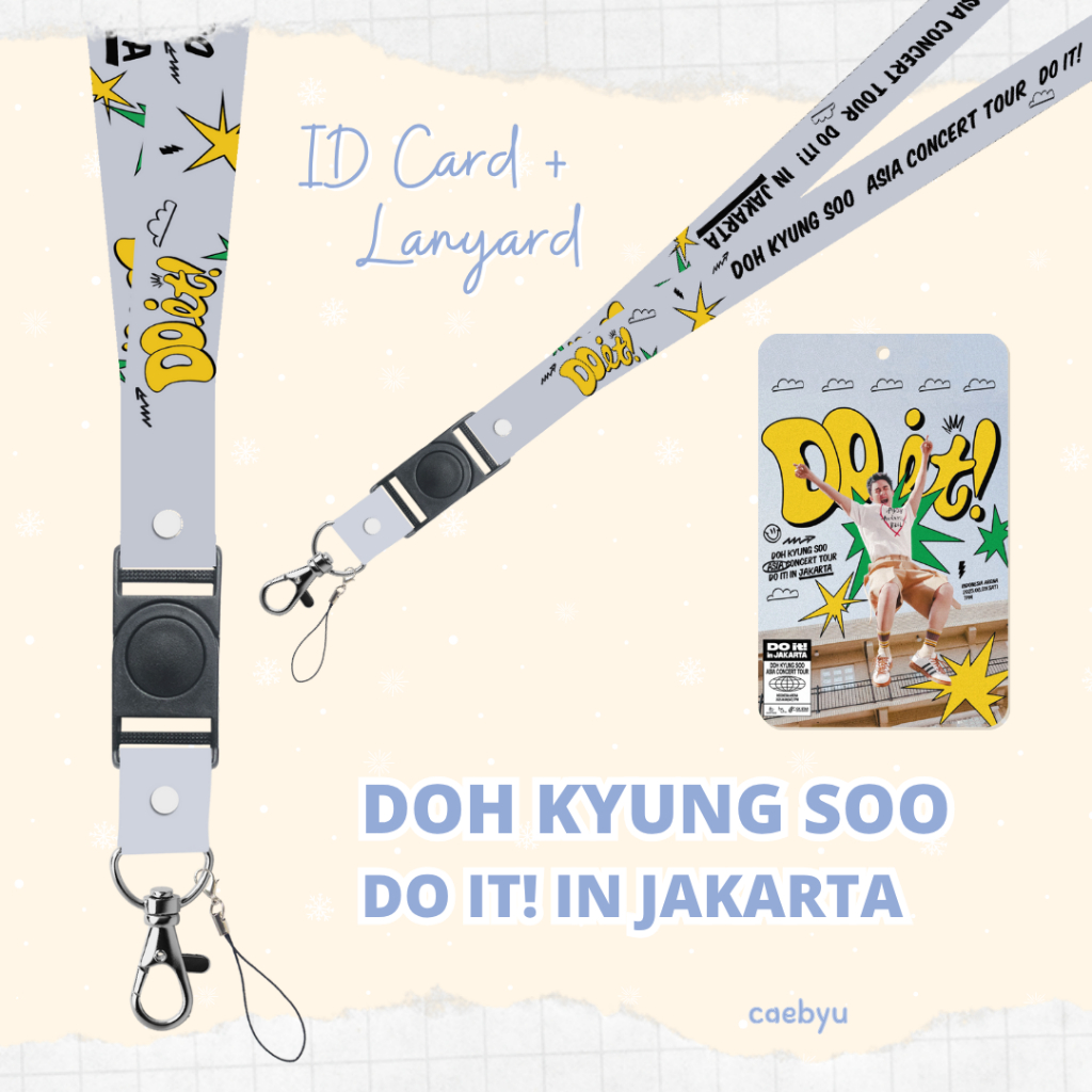 GANTUNGAN ID Card + Lanyard Doh Kyung Soo DO IT! In Kpop do kyungsoo do ...