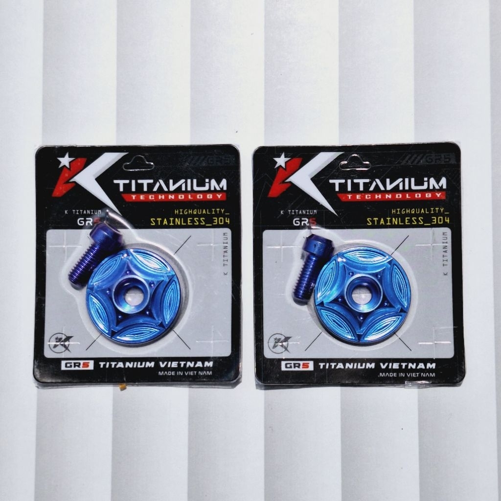 Titanium Coin Bolt Cover Speed Sensor Vario 125 150 PCX ADV Beat Scoopy ...