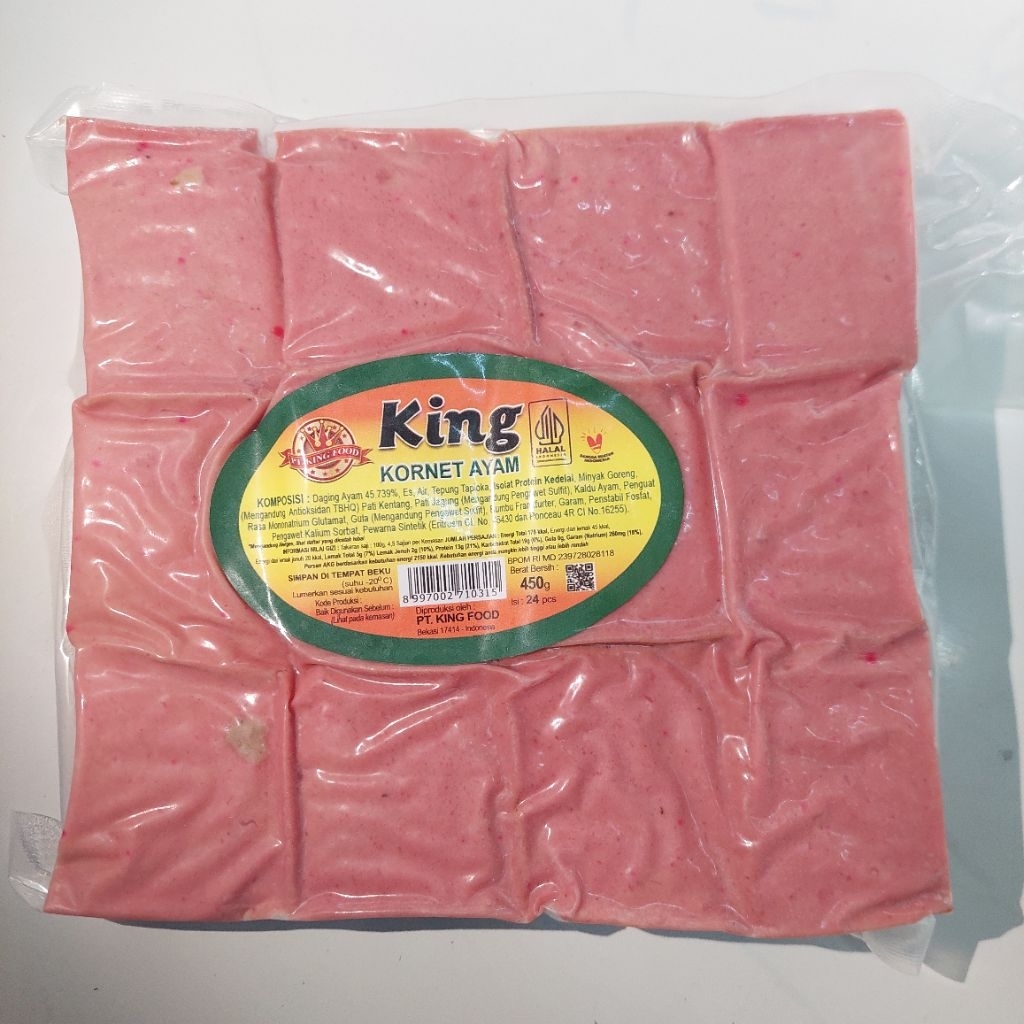KING/ CHICKEN KORNET 24pcs CHICKEN KORNET STICKER LABEL KORNET | Shopee ...