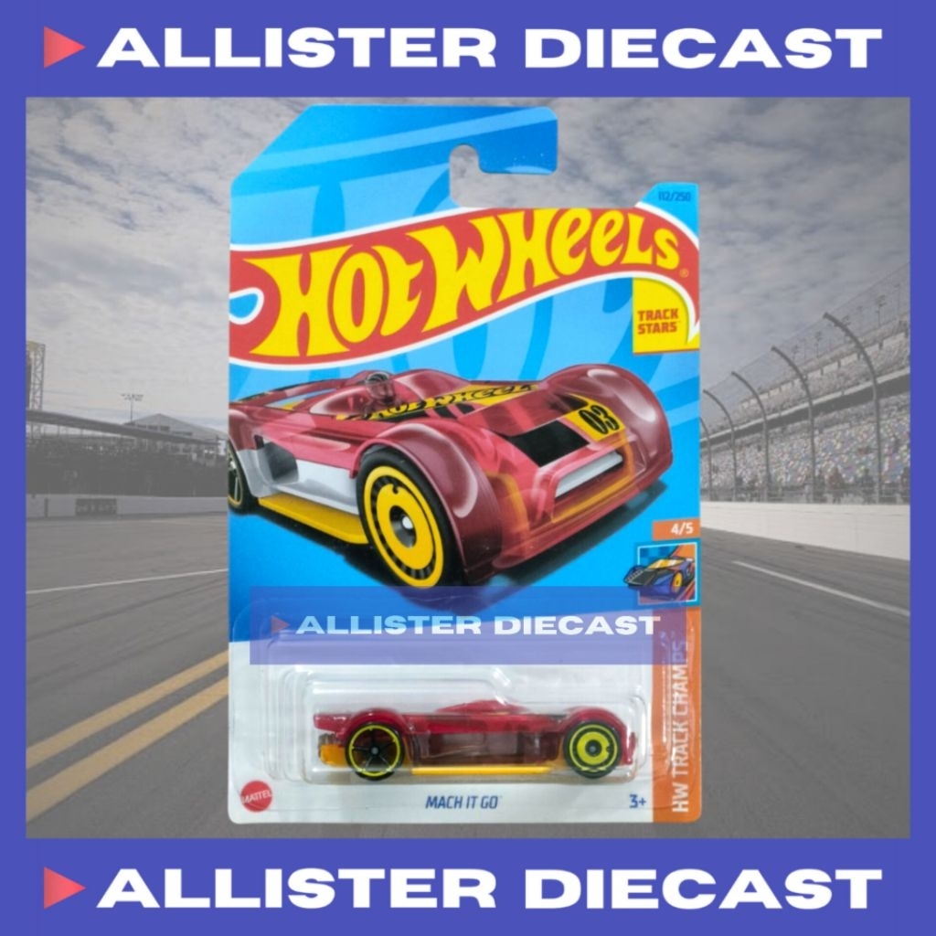 MERAH Hot Wheels Mach It Go Red Hotwheels Mach It Go Red HW Track ...