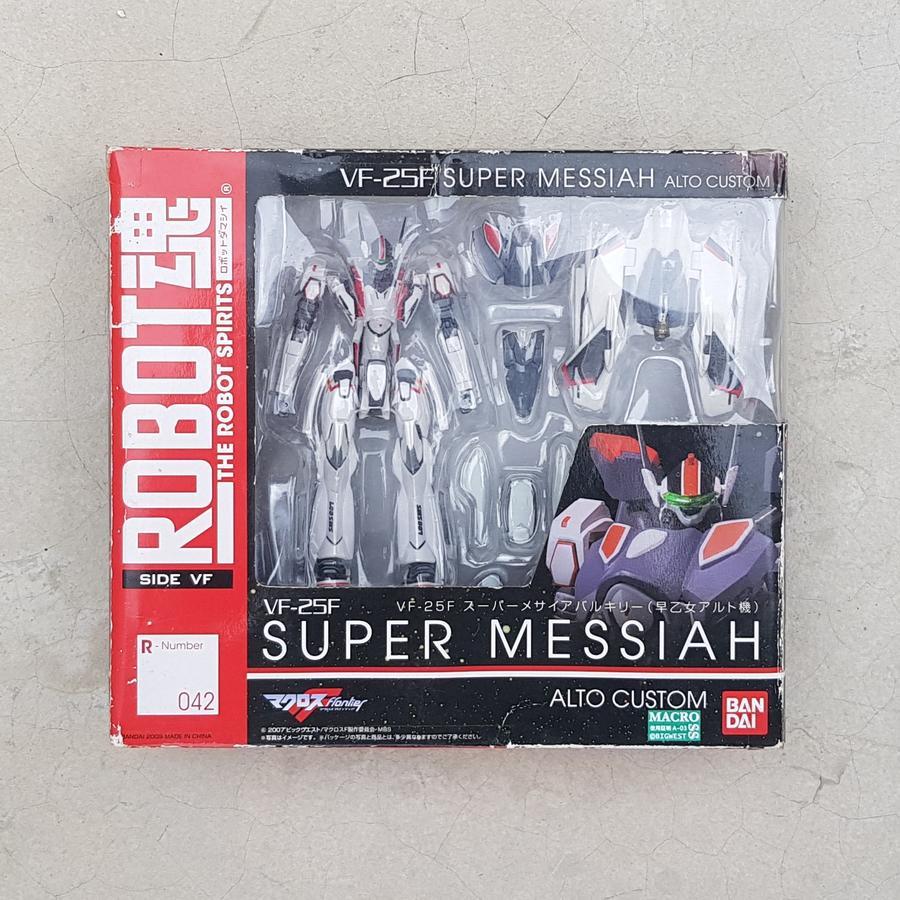 Bandai - Robot Damashii Macross VF-25F Super Messiah Alto Custom ...