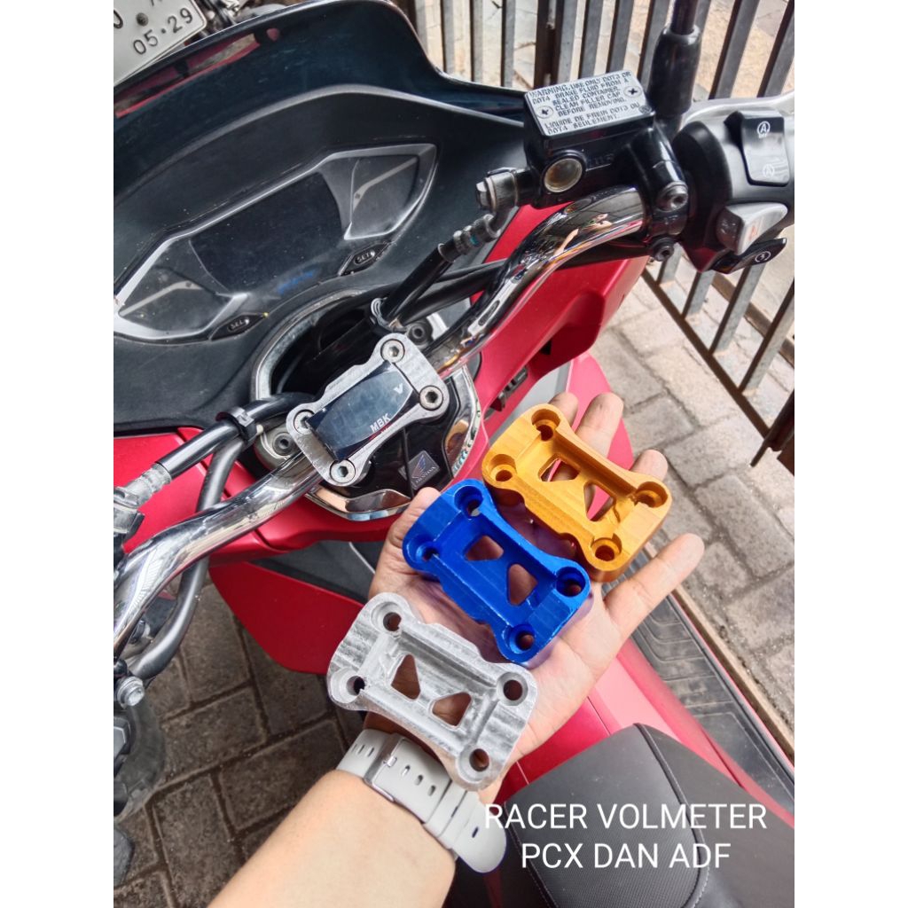 Micrometer model PCX steering wheel handlebar Raiser/honda PCX and ADF ...