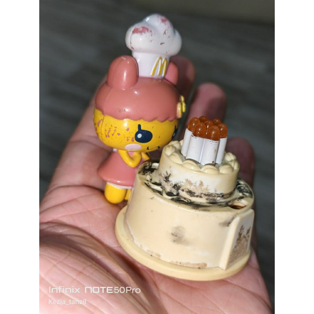 ACTION FIGURE ELECTRIC BIRTHDAY FIGURE OFF NO TEST KOKI CHEFF BAKING ...