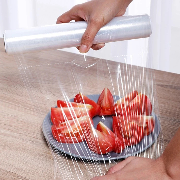 Plastic Wrap Food Wrapping 30cm x 10m Food Wrapping Roll Food Grade ...