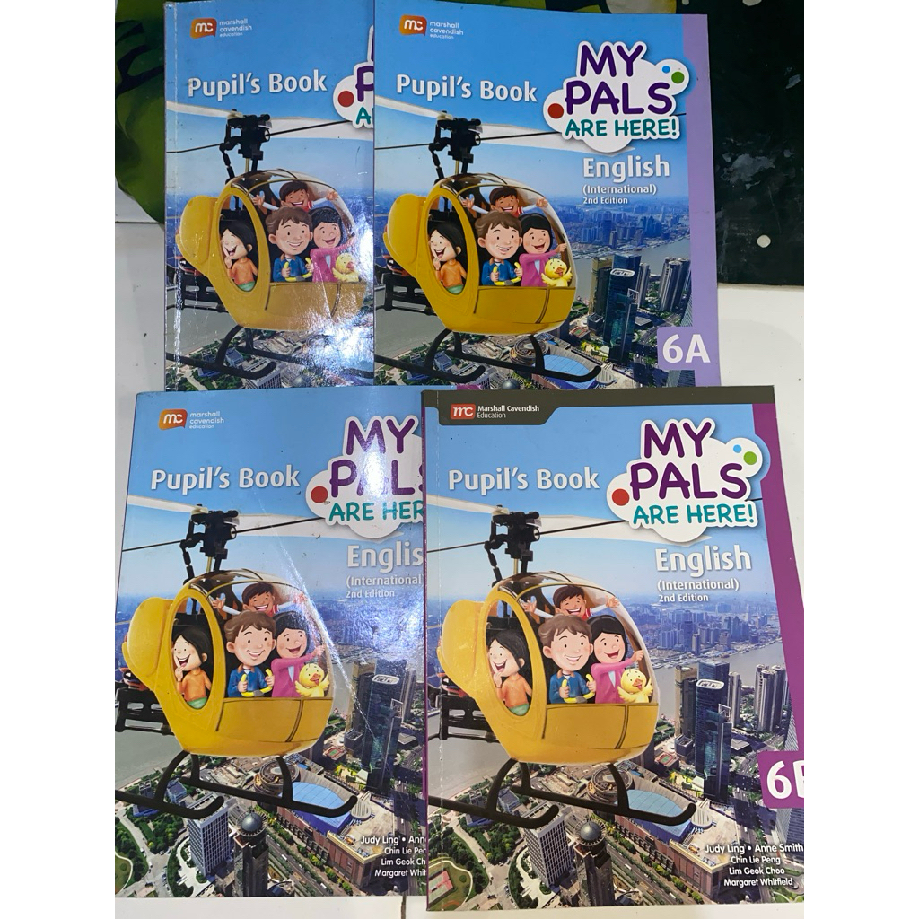 MY PALS ARE HERE ENGLISH INTERNATIONAL 2nd EDITION 6A,6B PUPILS BOOK ...