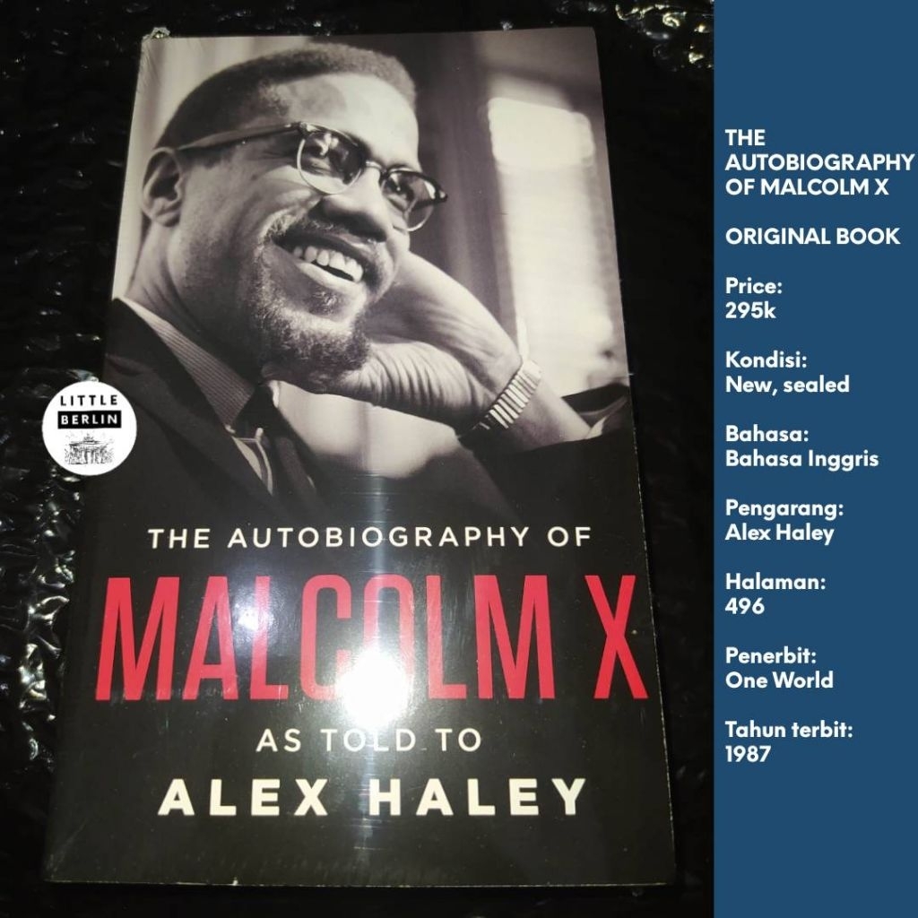 ORIGINAL Book Autobiography MALCOLM X The Autobiography English Mass ...
