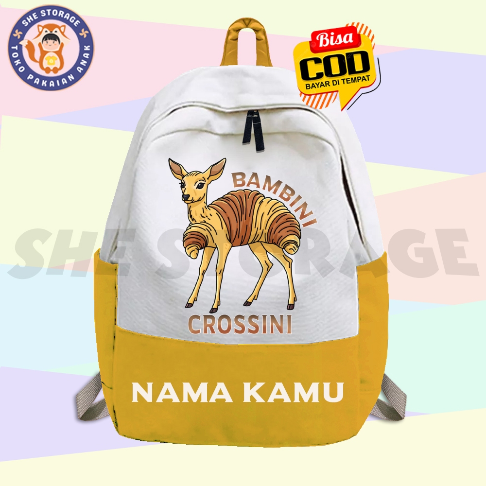(FREE NAME PRINTING) CHILDREN'S BACKPACK BAG ANOMALY BAMBINI CROSSINI ...