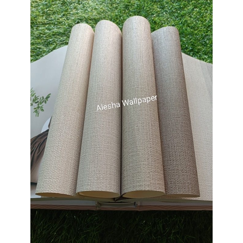 Fiber Motif Wall Wallpaper, Thick Fiber Embossed Textured Material with ...