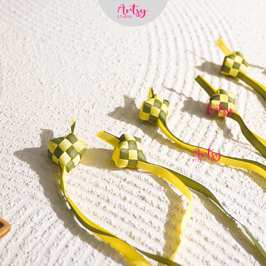 Artsy Studio Ketupat Ribbon Eid Al-Fitr Eid Mubarak Hampers Souvenir ...