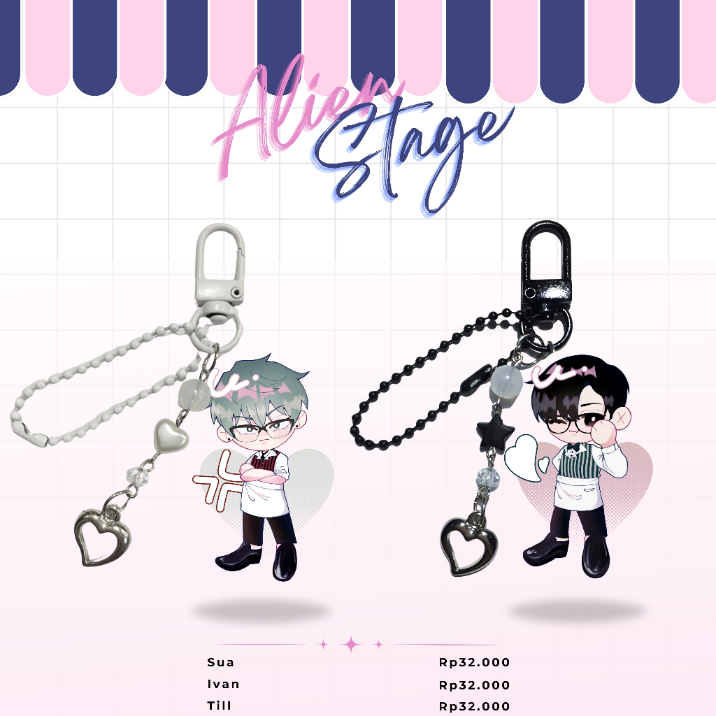 Alien Stage Keychain | Shopee Philippines