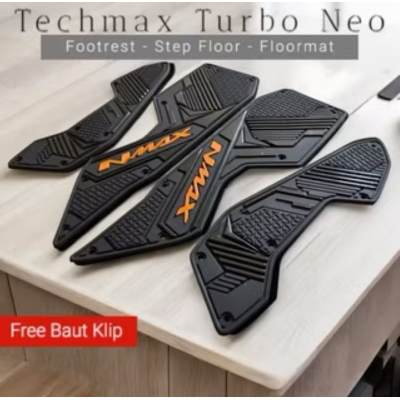 Motorcycle Carpet Footrest Nmax Neo Neo S Techmax Turbo Footrest Nmax ...