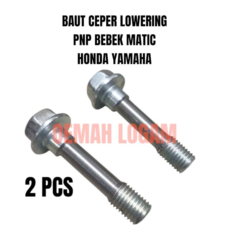 CEPER LOWERING BOLT HONDA MATIC DUCK SIZE DOWNSCOK BOLT | Shopee ...