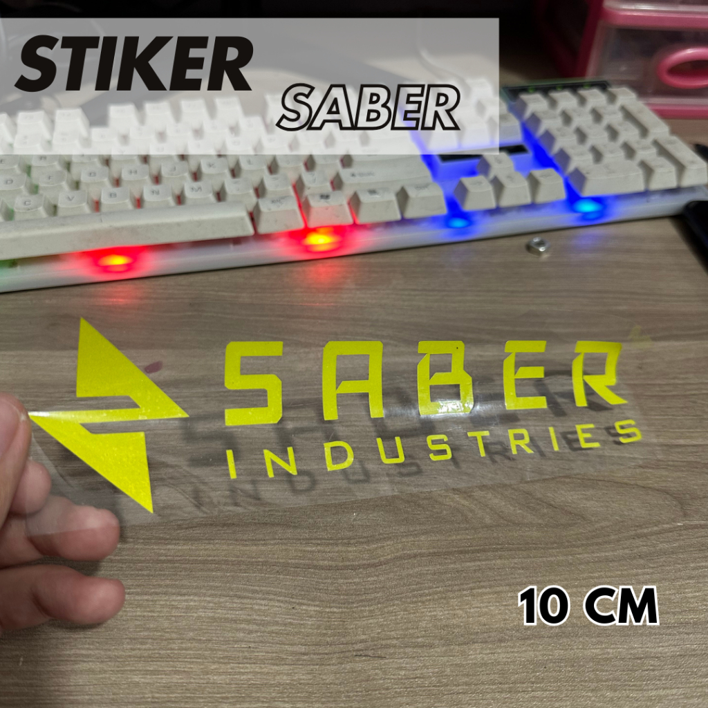 Industrial CUTING SABER STICKER REFLECTIVE SETTING SIZE | Shopee ...