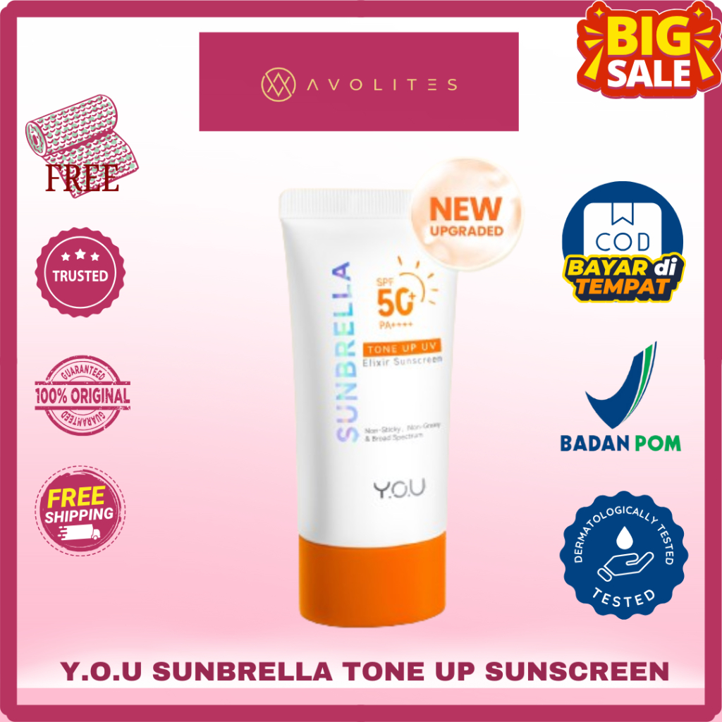 You Sunbrella Tone Up UV Elixir Sunscreen SPF50+ PA++++ | Sunscreen ...