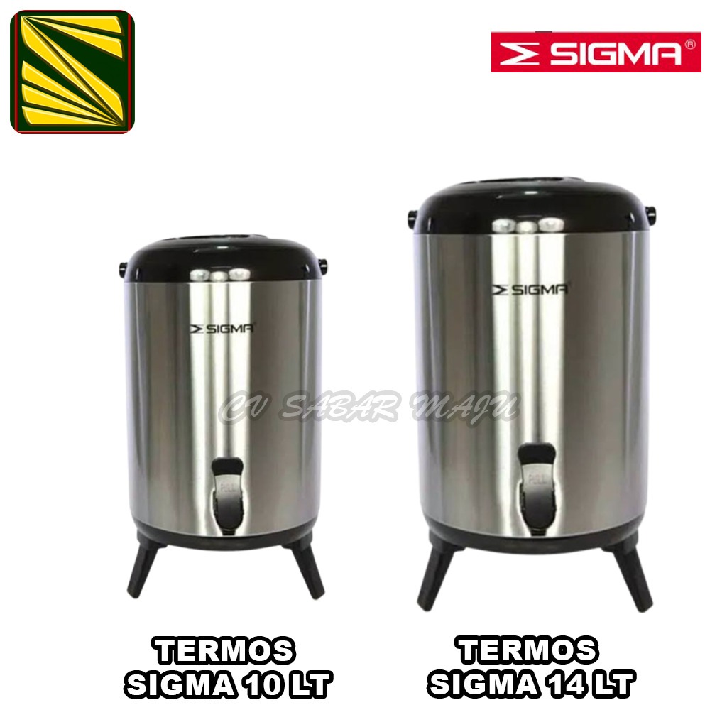 TERMOS Sigma Dispenser / Jumbo Stainless Hot & Cold Water Thermos 10 ...