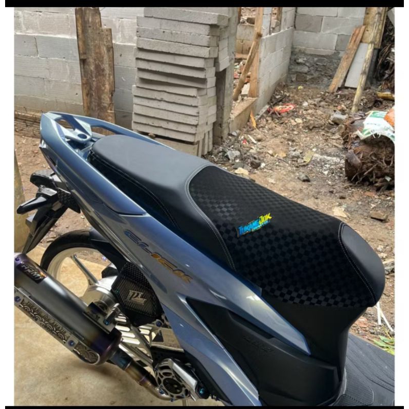 Original Honda Vario Motorcycle Custom Leather Seat Cover with Chess ...