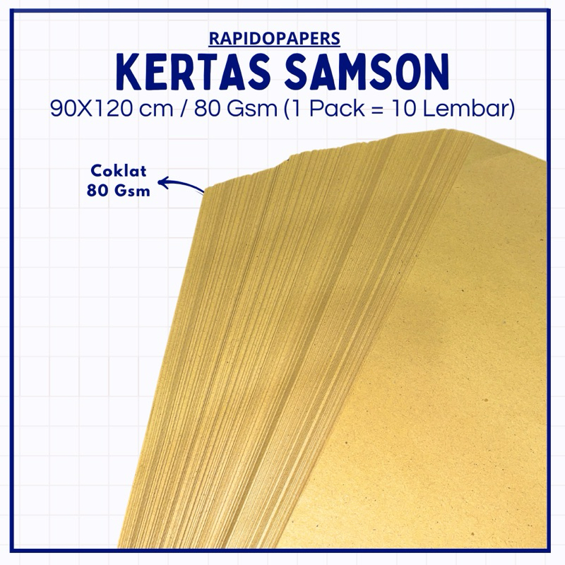 [ 10 sheets ] 90 x 120 samson paper / 80gr wrapping paper | Shopee ...