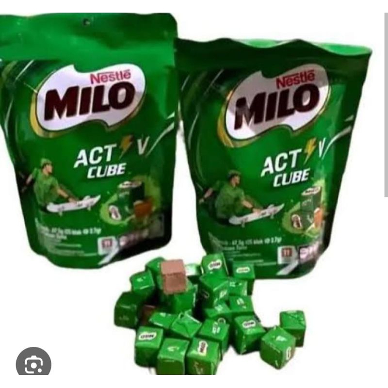 LOKAL Milo Active Cube local contains 25 Pcs | Shopee Philippines