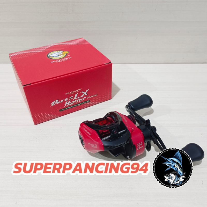 BC Seahawk Bass Hunter LX Reel (Left Handle)(Drag Clicker) | Shopee ...