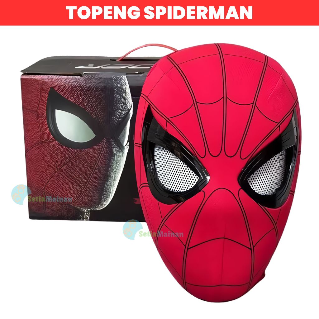 MATA Spiderman Mask Headgear Superhero Chin Control Cosplay Mask ...