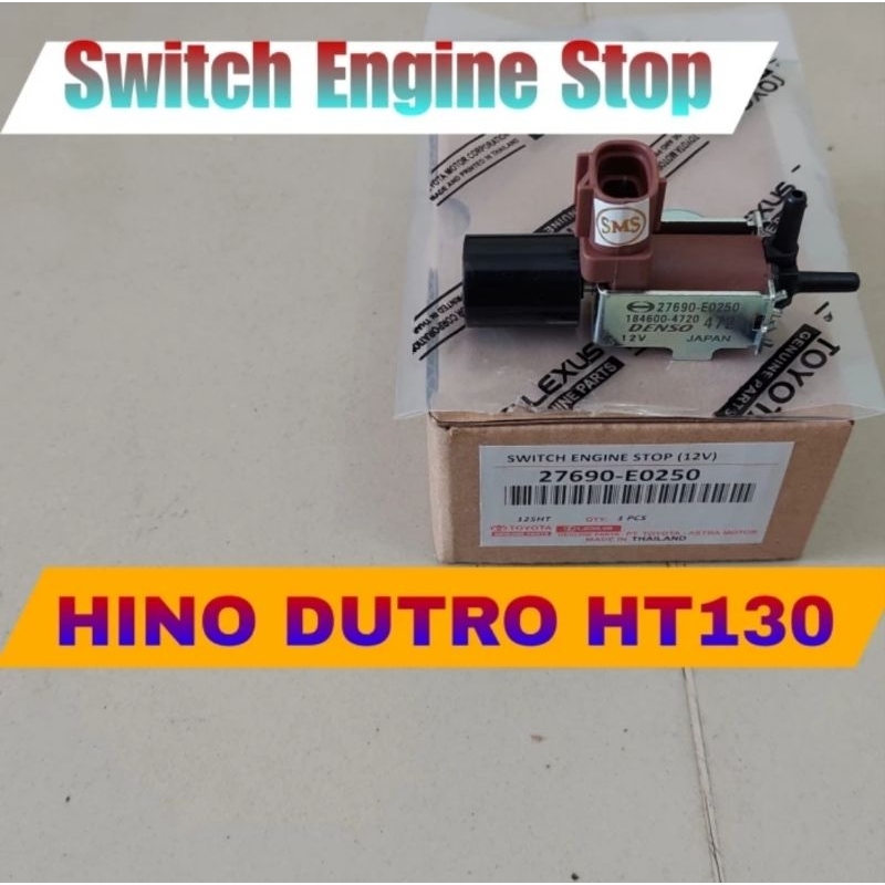 Hino dutro ht130 engine stop switch | Shopee Philippines