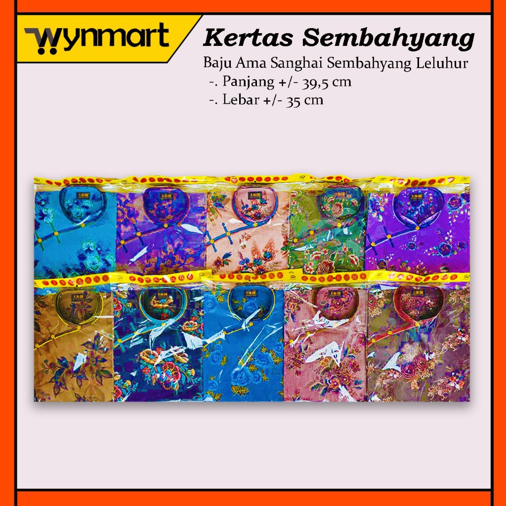 Baju Ama Shanghai MK Ancestral Prayer Paper / Cheng Beng | Shopee Philippines