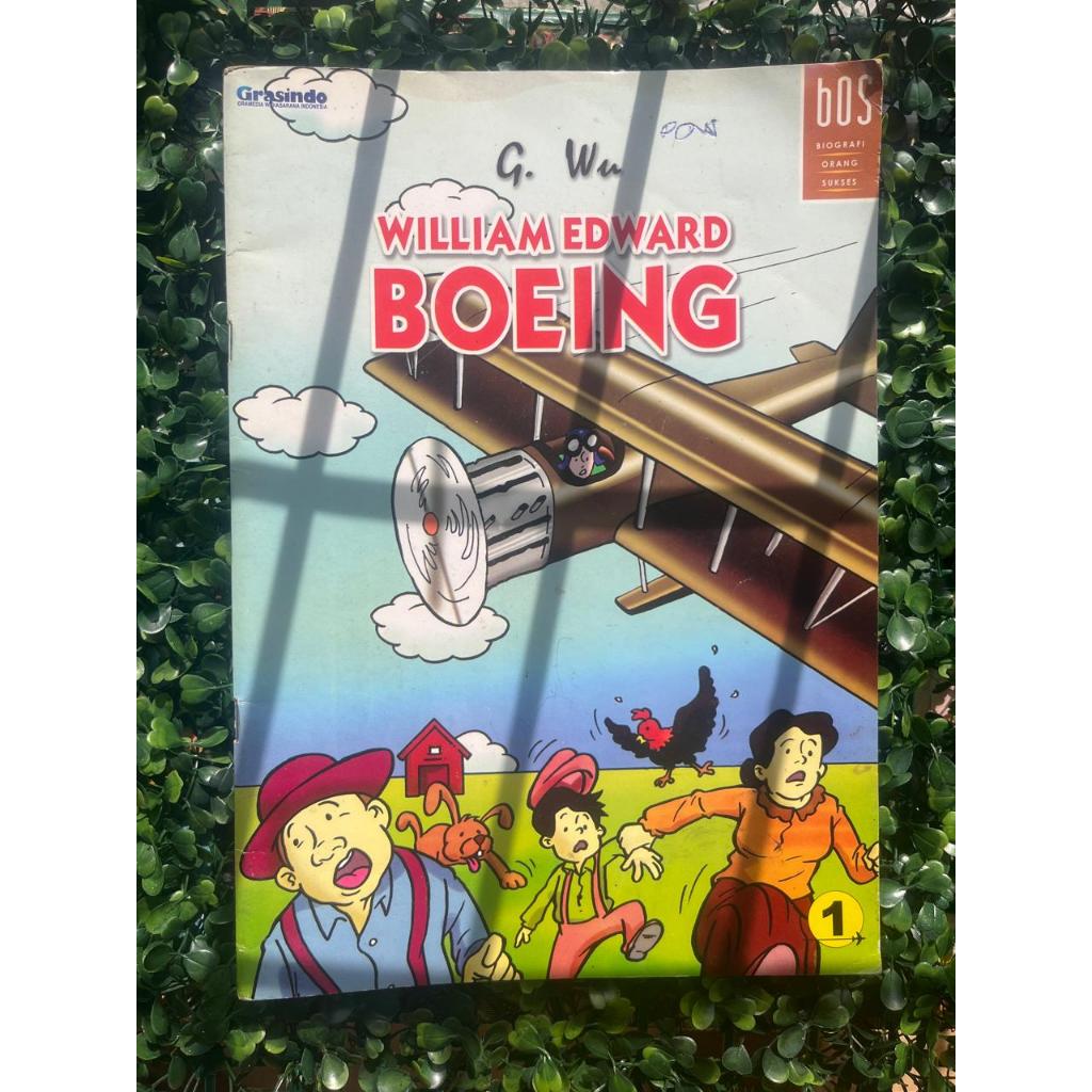William Edward Boeing Comics Biography of Successful People | Shopee ...