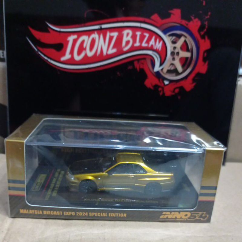 Inno 64 Nissan Skyline GT-R (R34) Malaysia Diecast Expo 2024 Special ...