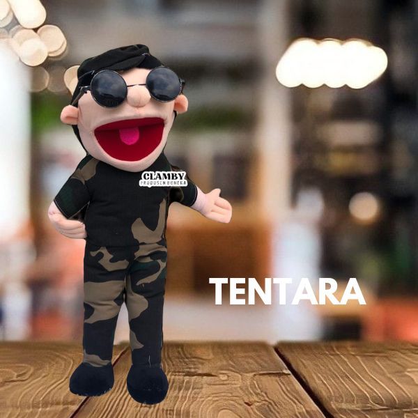 Muppet Ventriloquist TNI Army Character | Hand Puppet Puppet Puppet ...