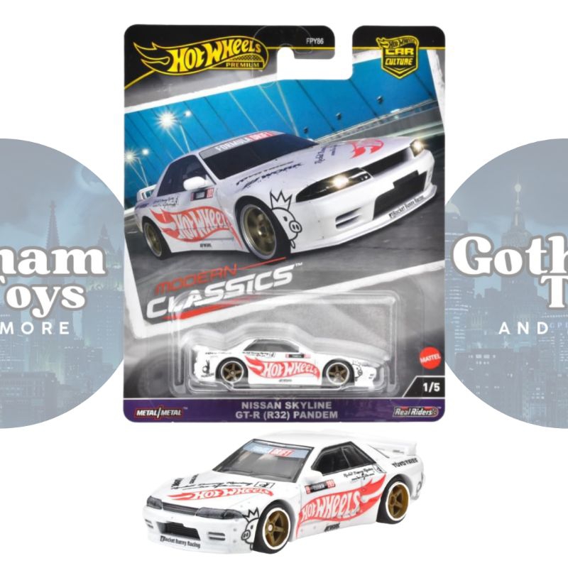 GT - HOT WHEELS PREMIUM NISSAN SKYLINE GTR R32 PANDEM ORIGINAL MATTEL ...