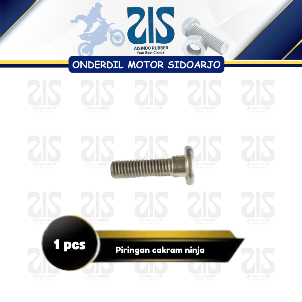 NINJA DISC PLATE BOLT 8x30 (1pcs) | Shopee Philippines